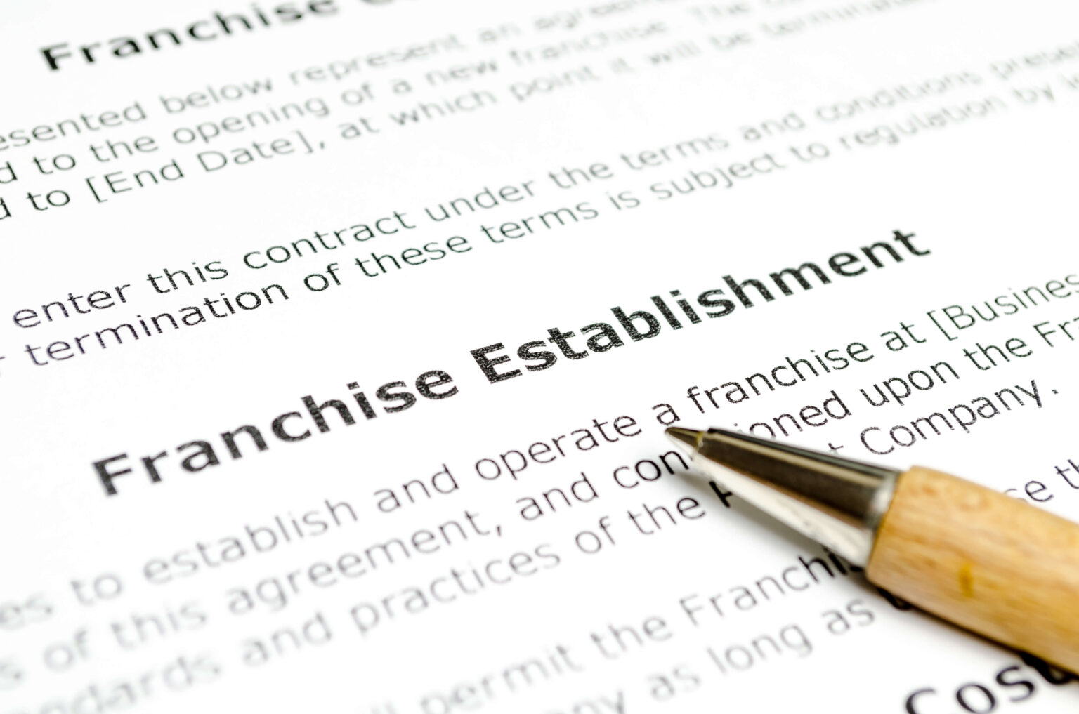Termination of Franchise Agreement Letter Sample